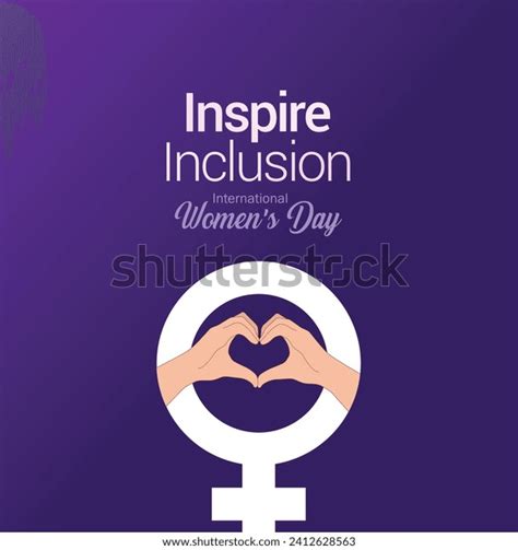 International Womens Day Concept Poster Woman Stock Vector Royalty