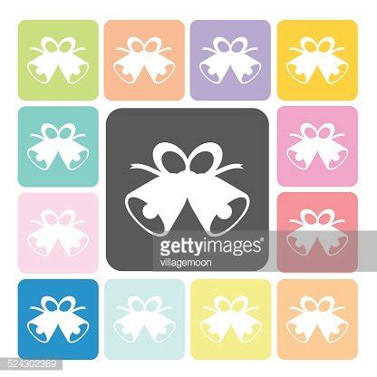 Bell Icon Color Set Vector Illustration Royalty Free Vector Stock