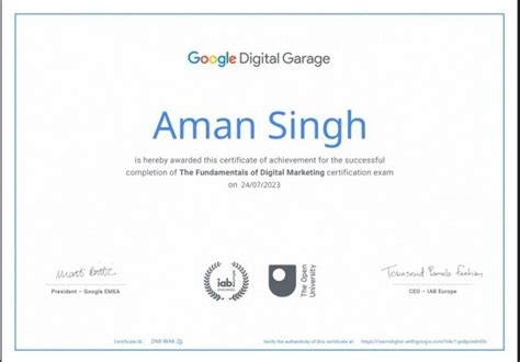 Aman Singh On Linkedin Digitalmarketing Certification