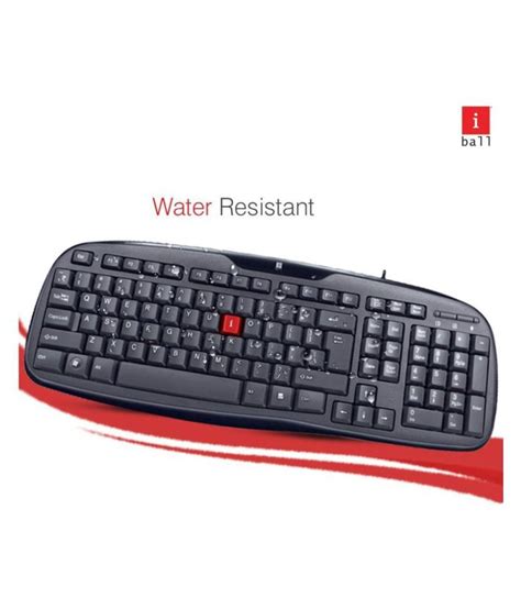 Iball Winner Soft Keys Black Usb Wired Desktop Keyboard Buy Iball