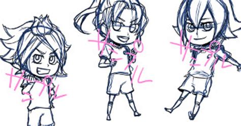イナズマイレブン 作業途中です【イベントグッズ】 ミブクロのイラスト Pixiv