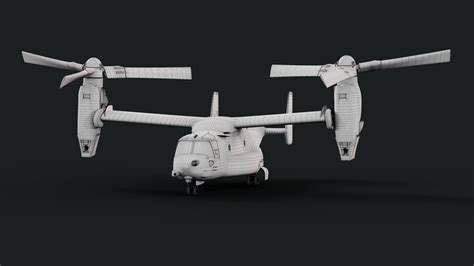 V 22 Osprey Military Aircraft 3d Models Actionvfx