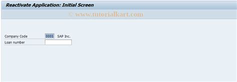 FNAB SAP Tcode Reactivation Of Deleted Mort Applic