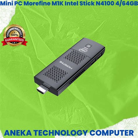 Jual Mini Pc Morefine M1k Intel Stick N4100 464gb Wifi Hdmi Windows 11