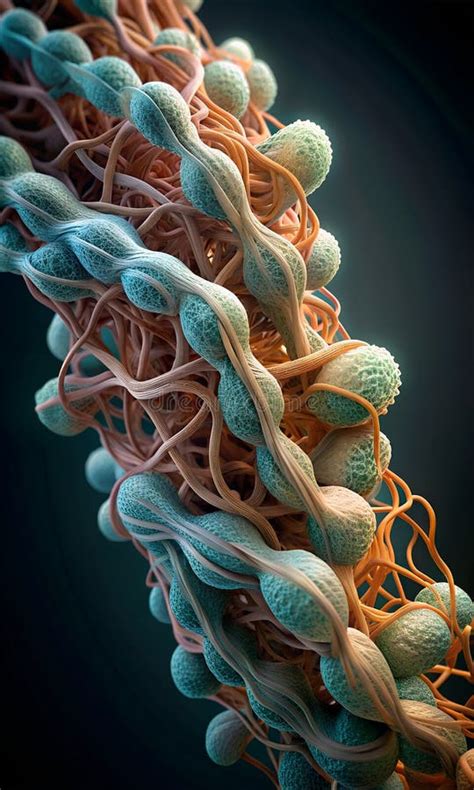 Abstract Fiber Structure Stock Illustration Illustration Of Form