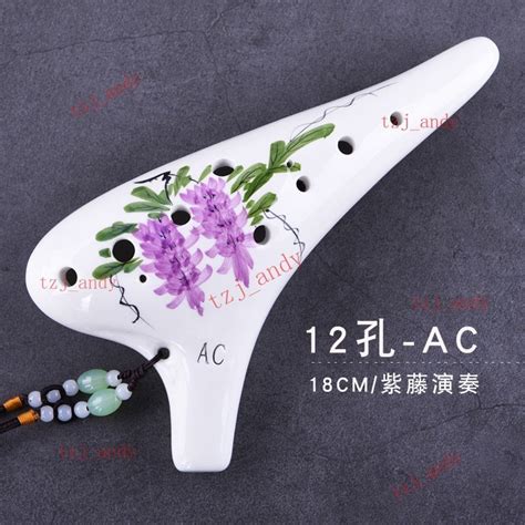 熱銷 陶笛樂器12孔初學入門十二孔ac中音c調專業演奏陶塤樂器6送教學 可開電子發票 蝦皮購物