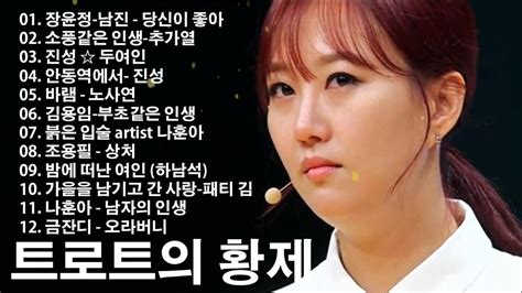 트로트 모음 100곡 광고없는 노래모음 2시간 요즘대세 K Trot 💕 한국인이 좋아하는 트로트메들리 장윤정、나훈아、진성、진미령、조용필、남진、추가열、리아킴、금잔디