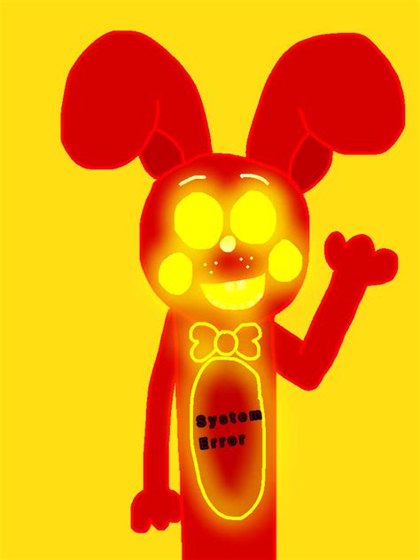 System Error Toy Bonnie By Crmboom On Deviantart