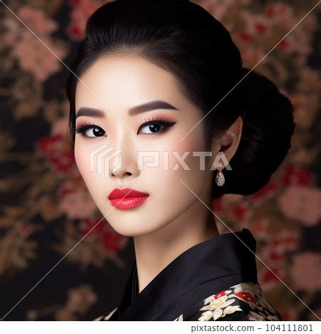 Traditional Japanese Women Makeup