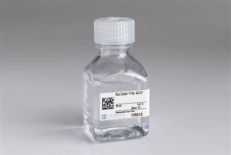 Nuclease Free Water Cell Signaling Technology
