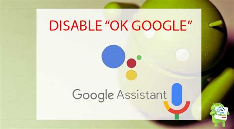 How To Turn Off Google Assistant On Android OK Google