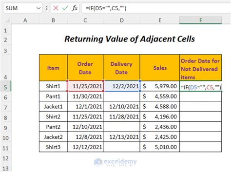 How To Return Value If Cell Is Blank Ways ExcelDemy