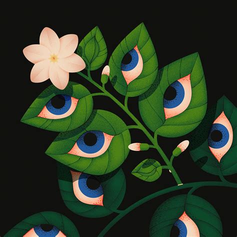 Blooming Eyes Behance