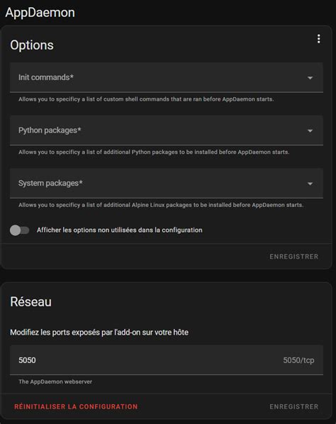 tcp or udp ports listening inside appdaemon · issue 228 · hassio