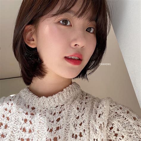 청담동미용실 차홍아르더 본점 실장 박미듬 On Instagram “무거운 듯 가벼운 듯 단발레이어드컷 기장에 구애없이 가장