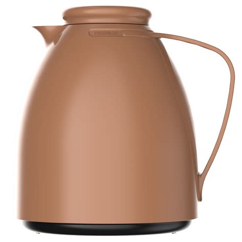 Bule Térmico TERMOLAR Luna 500ML Cor Caramelo Marrom Claro Pequerrucha