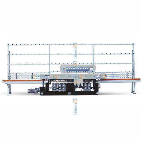 Best 9 Motors Glass Straight Round Edging And Polishing Machine With