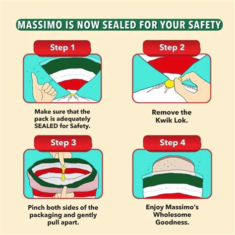 Massimo Sandwich Loaves Is Now Tamper Evident For Your Peace Of Mind