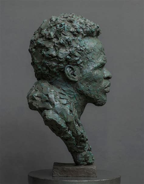 Eric Ebeling Chris Portrait Sculpture Face2021