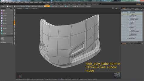 Modo Baking Normal Map Issue — Polycount