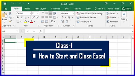 Microsoft Excel Class 1 Omm Update Youtube