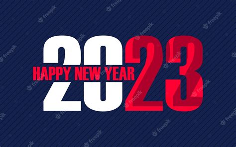 Premium Vector 2023 Vector On Paper Cut Background Concept Eps 10