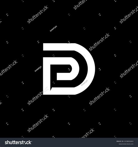 Pd Icon Logo Design Vector Stock Vector Royalty Free 2238650443