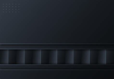 Premium Vector Abstract Black Overlap Layers Techno Background With Copy Space For Text