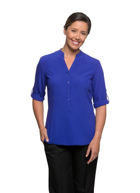 2263 So Ezy Blouse Gold Coast Uniforms