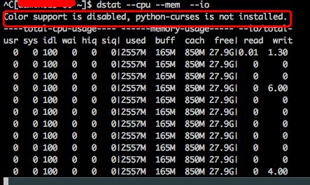 ImportError No Module Named Curses Color Support Is Disabled Python Curses Is Not Installed