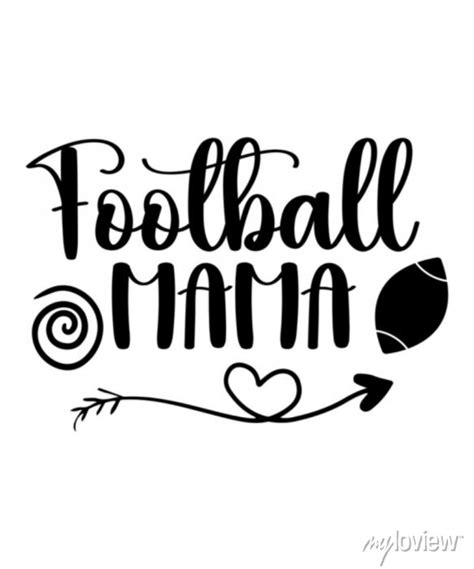 Livin That Football Mom Life Svg Football Svg Football Shirt • Wall