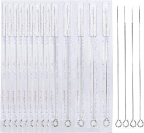 WINOMO Aiguilles De Tatouage Jetables 50pcs 5RL Acier Inoxydable