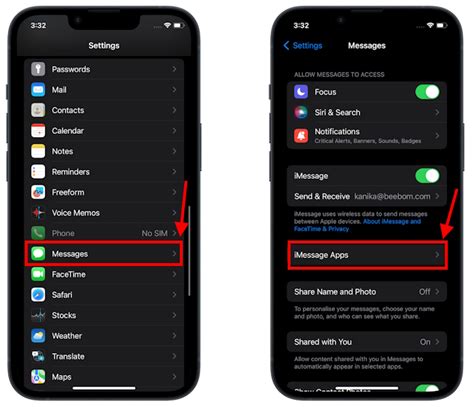 How To Delete Imessage Apps In Ios 17 On Iphone Beebom