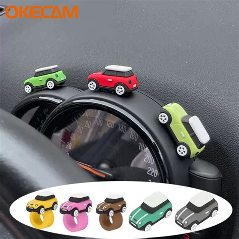 Bmw 미니 쿠퍼 원 Jcw 클럽맨 컨트리맨 액세서리 실리콘 자동차 모델 버튼 커버 스티커 장식품 시작 중지 버튼