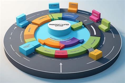 Premium Photo Concept Of Project Closure Project Managment Life Cycle 3d Vector Illustration