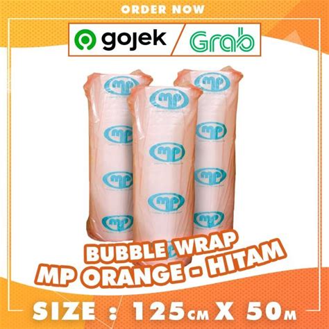 Jual Wraping Bubble Wrap Roll 50 Meter Hitam Putih Buble Wrap Muliapack Mulia Pack Shopee