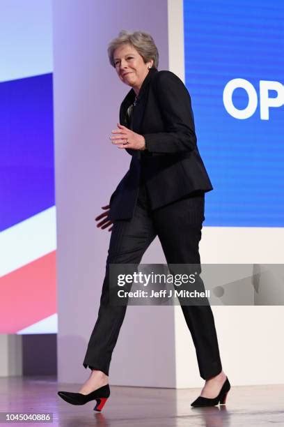 Theresa May Dancing Photos And Premium High Res Pictures Getty Images