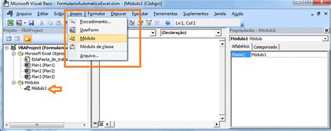 VBA Gerando formulários automaticamente no Excel