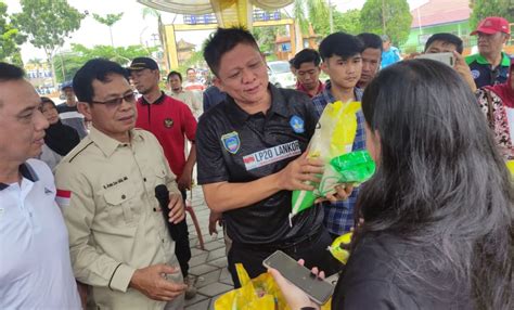 Kendalikan Inflasi Harga Bahan Pokok Pemkab OKU Timur Gelar Pasar Murah