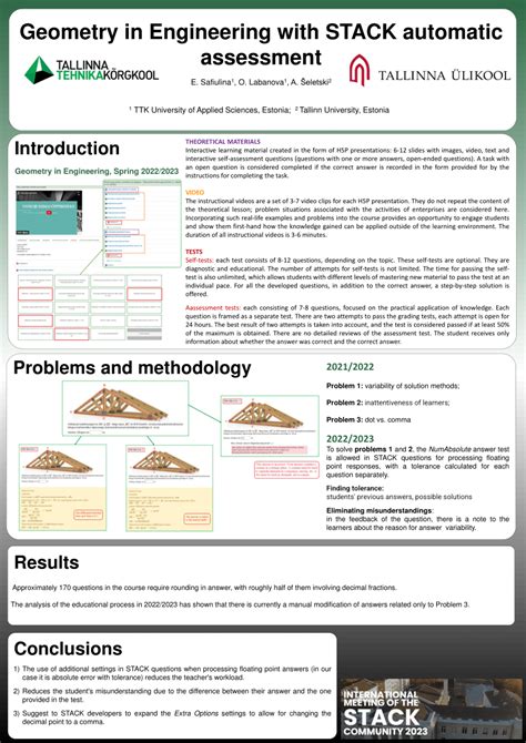 Pdf Geometry In Engineering With Stack Automatic Assessment