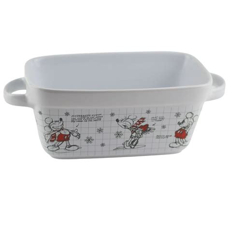 Disney Mickey Mouse Sketchbook Rectangular Baker Baking Loaf Bread Pan