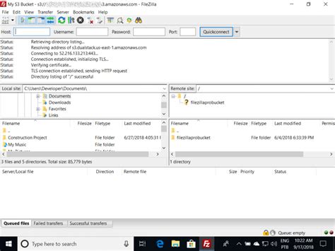 Pro Amazon S3 FileZilla Wiki