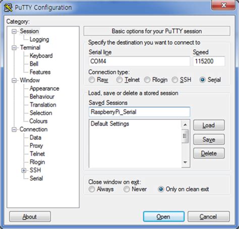Usb 시리얼 어댑터로 Pc와 라즈베리 파이 직접 연결하기 어떤 로그