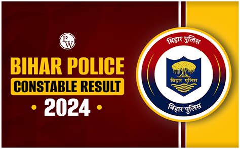 Bihar Police Constable Result 2024 Out Download Merit List Pdf