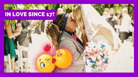 Our First Kiss Lesbian Couple Berryswirl Youtube