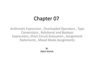 Chapter 07 PPT