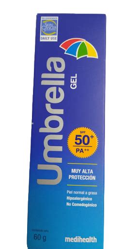 Medihealth Umbrella Gel Protector Solar Spf50 60gr