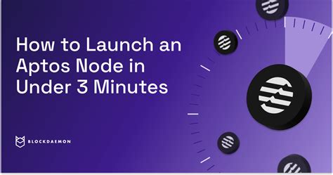 How To Launch An Aptos Node In Under 3 Minutes — Blockdaemon Blog
