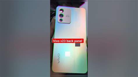 Vivo V23 Back Panel Youtube