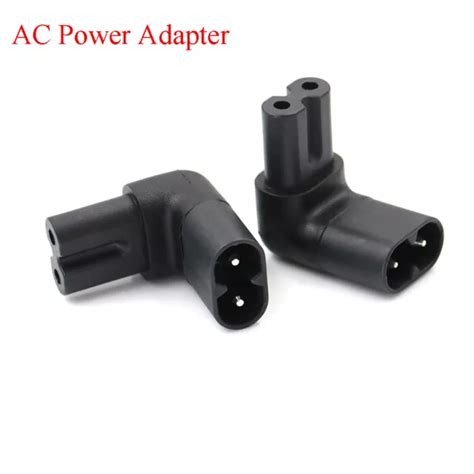 PC IEC C C Degree Up Down Angled Right Angle AC Power Adapter CNZYEL PicClick AU